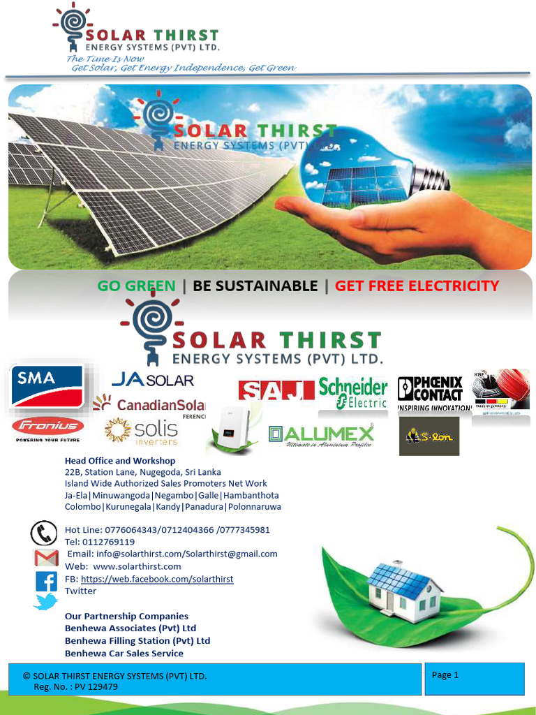 03) .Solar Thirst - On Grid | PDF