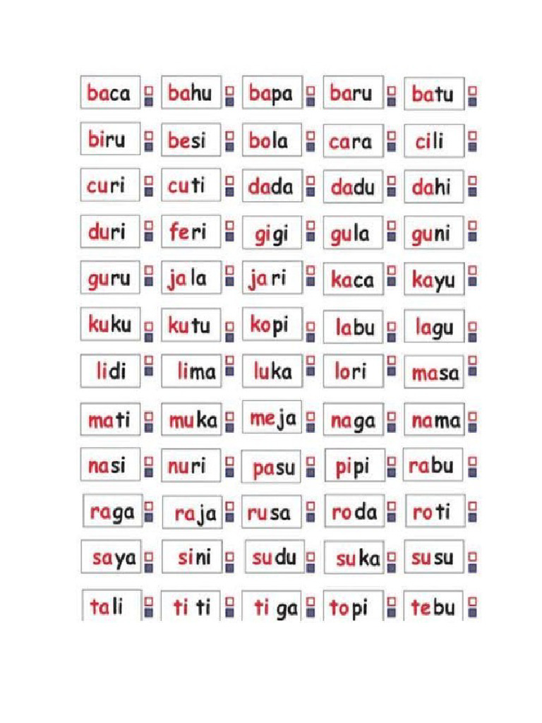 Belajar Membaca | PDF