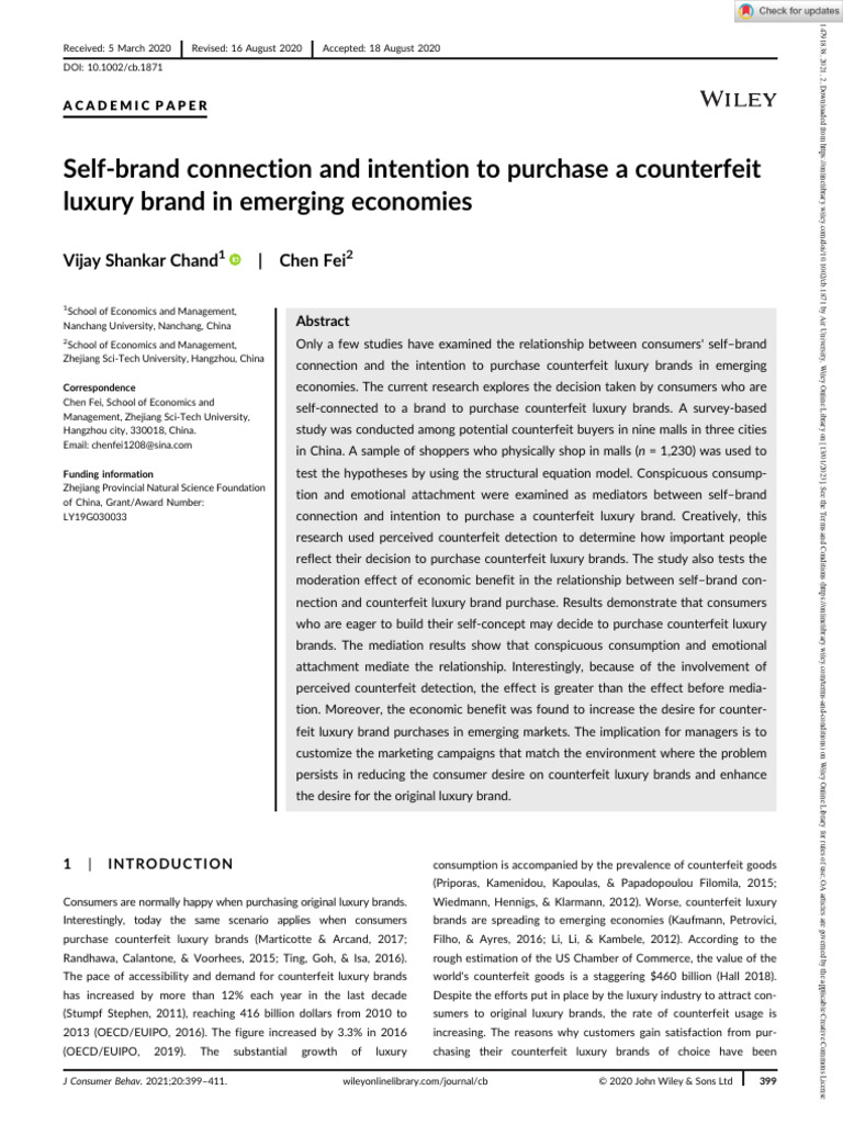 Article | PDF | Brand | Structural Equation Modeling