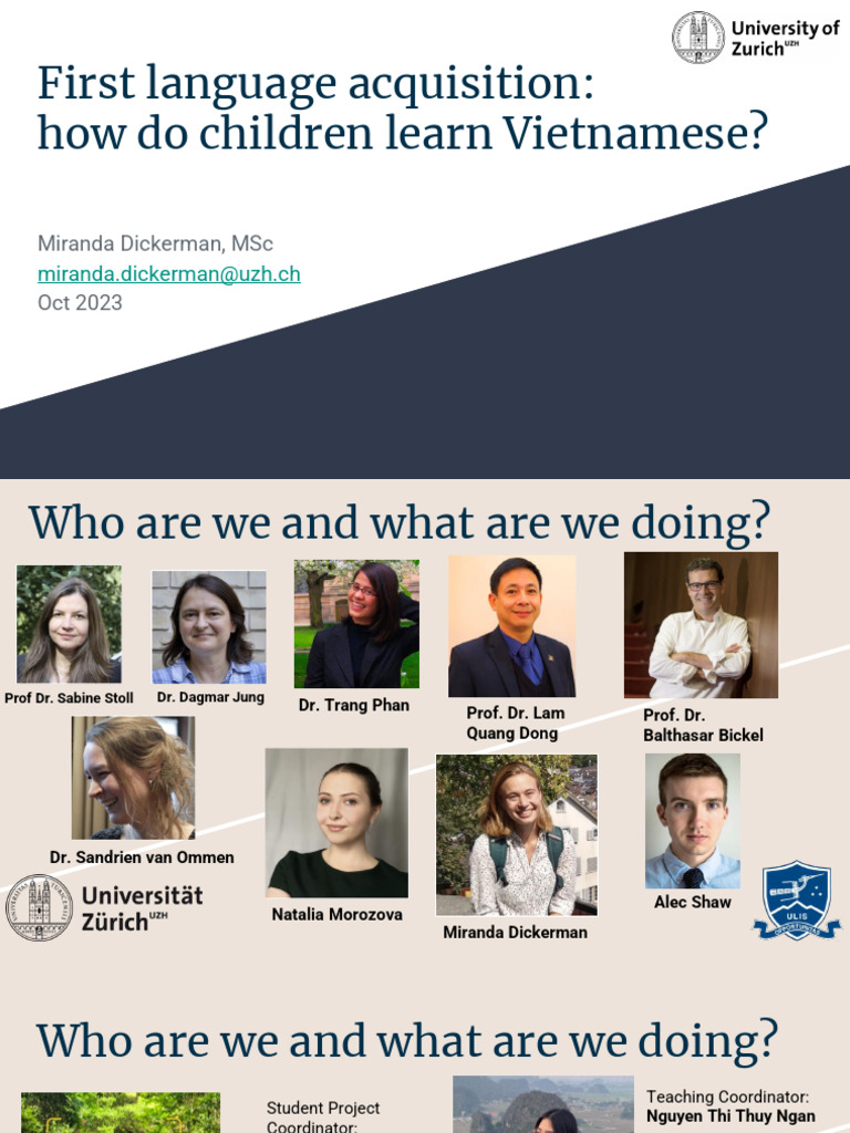 First Language Acquisition | PDF | Language Acquisition | Human ...