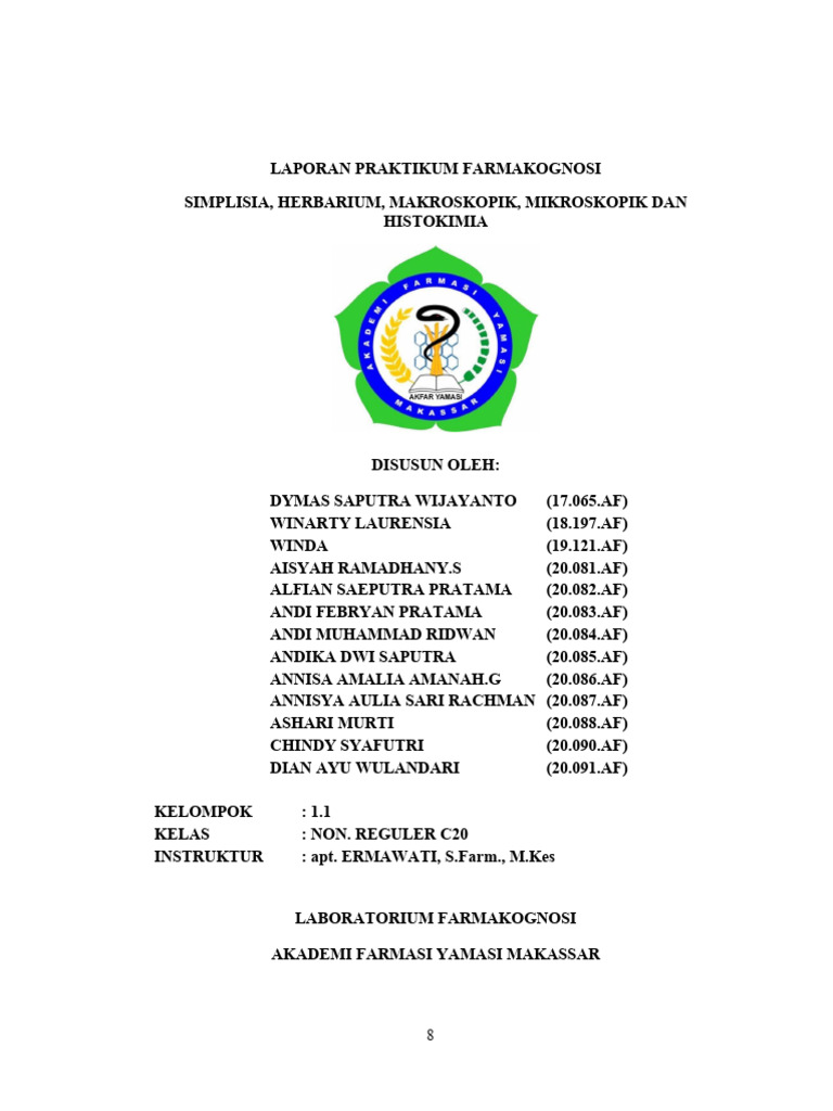 Laprak Histooo | PDF