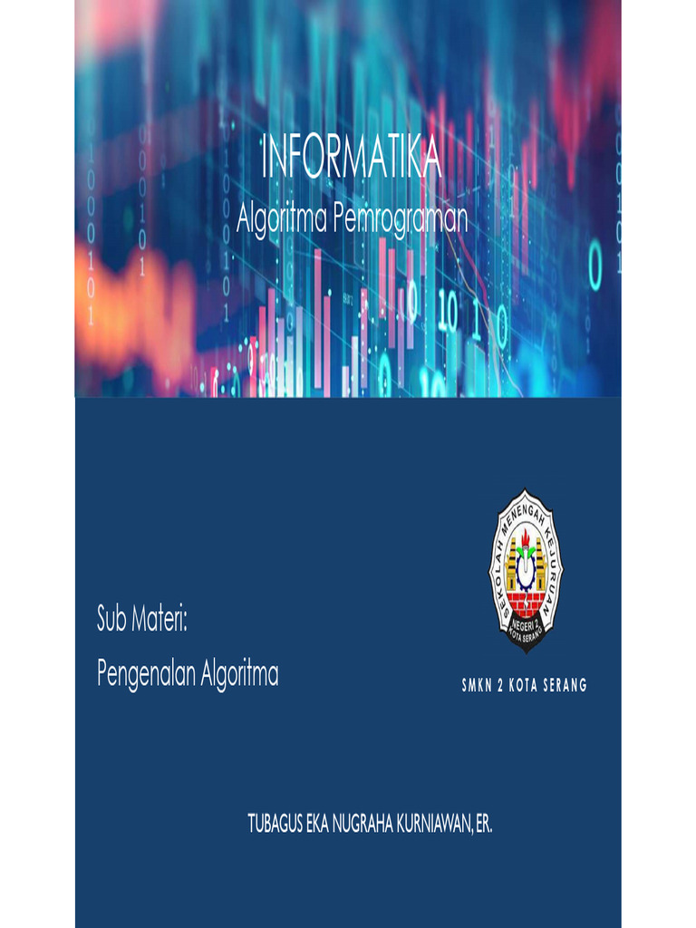 Algoritma untuk Siswa SMK | PDF