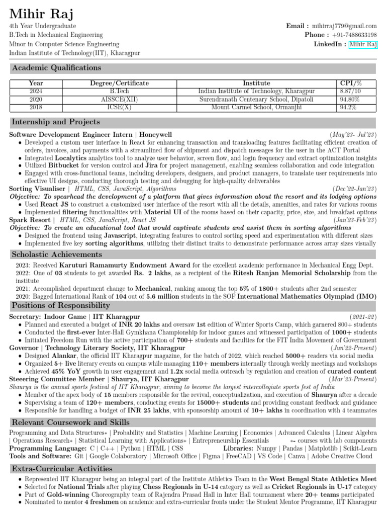 Mihir Raj Copy | PDF