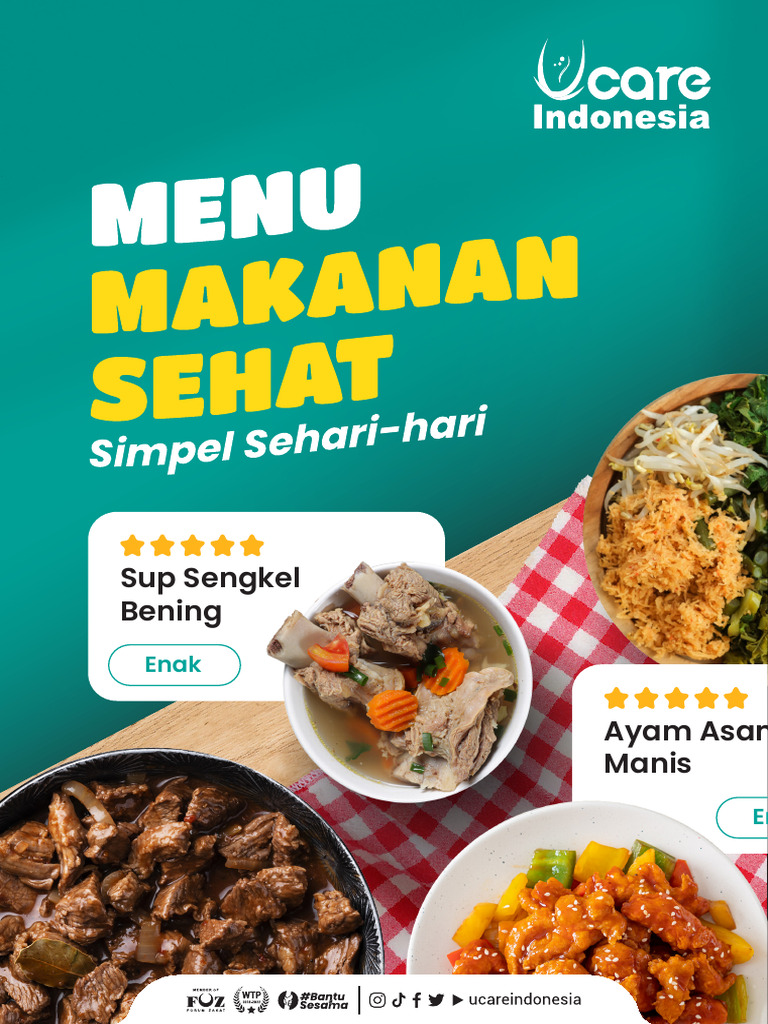 Menu Makanan Sehat | PDF