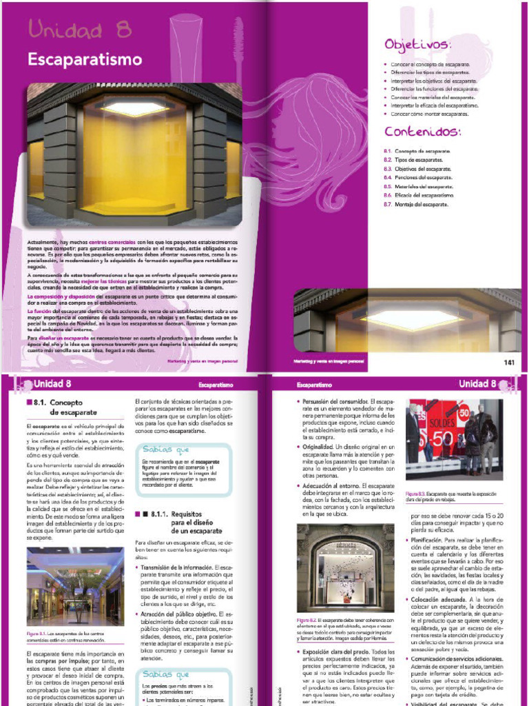 Tema 8 - Escaparatismo | PDF