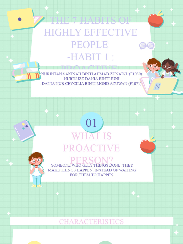 Proactive Habits for Success | PDF