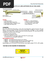 Victor Propane LPG Natural Gas Cutting Tip Chart | PDF | Process ...