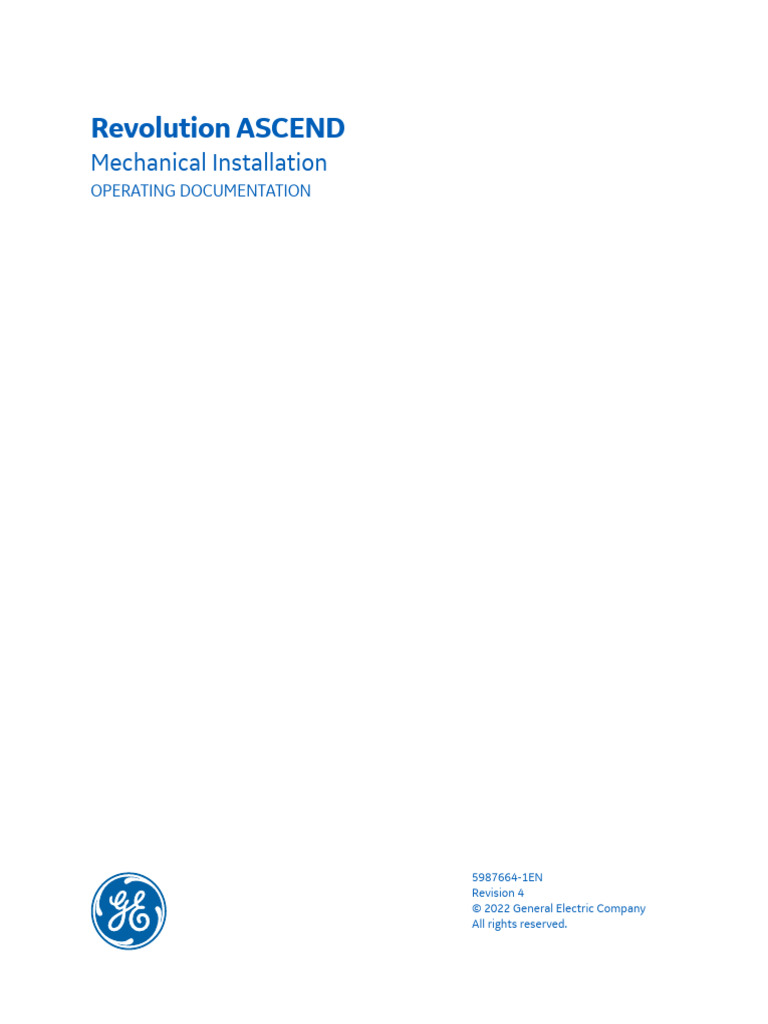 Revolution ASCEND Installation Manual - IM - 5987664-1EN - 4 | PDF