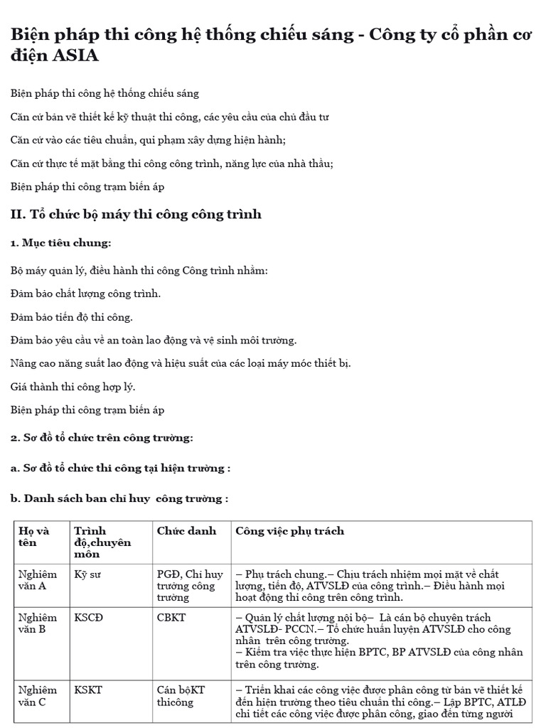 BPTC Va Giai Phap Chieu Sang Duong Pho 2 | PDF