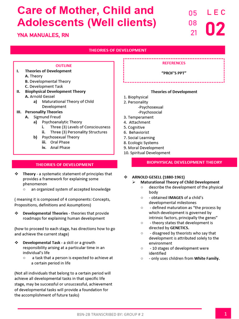 Arnold Gesell's Maturation Theory Overview | PDF | Id | Psychoanalysis