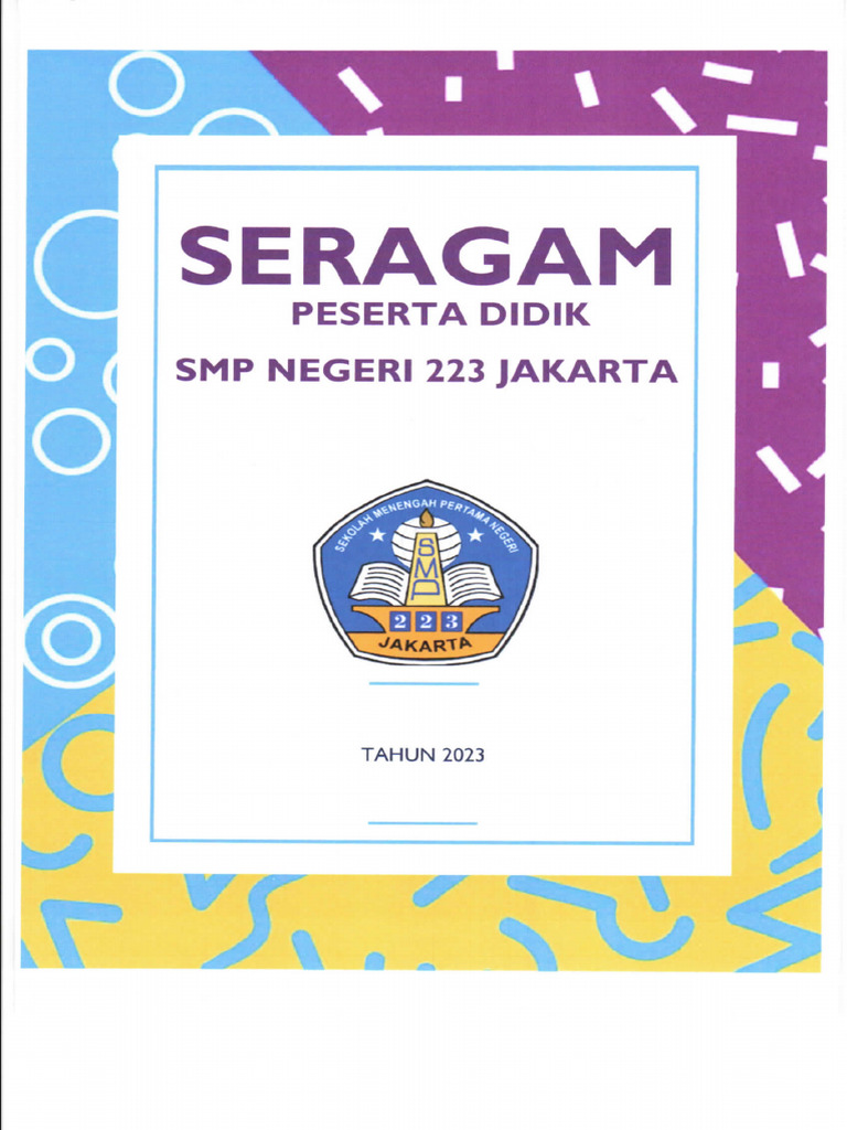 Seragam Peserta Didik-Smpn 223 | PDF