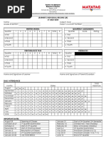 Learner'S Class Card: Deped Tambayan PH | PDF | Learning | Behavior ...