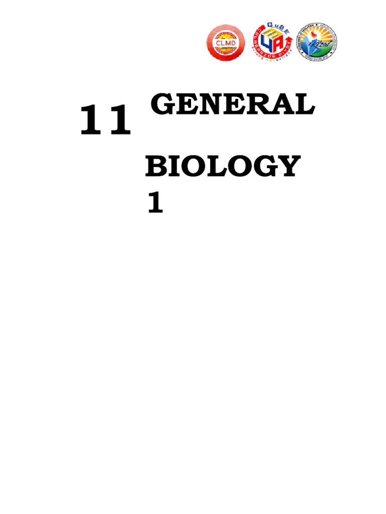 General Biology 1 Week 2 Edited | PDF