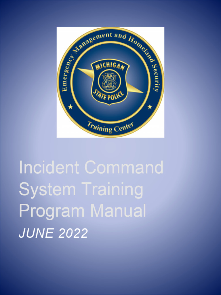 ICS Training Program Manual FINAL PDF 62922 | PDF