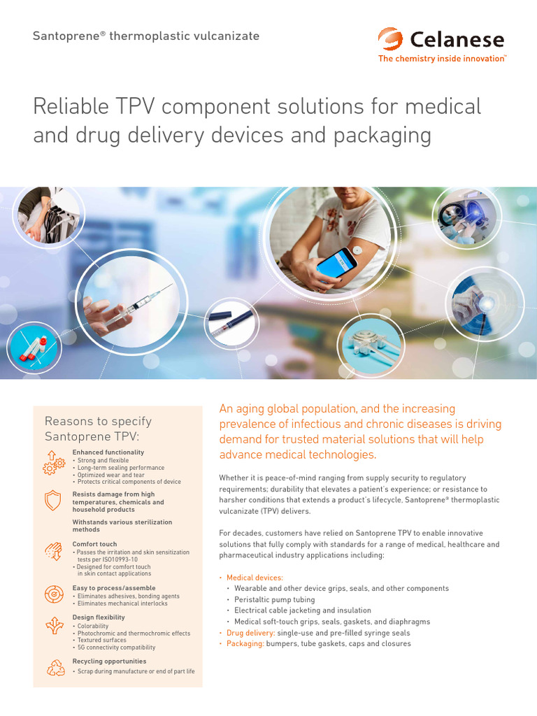 TPV Medical Santoprene Applications Solutions Showcase | PDF ...