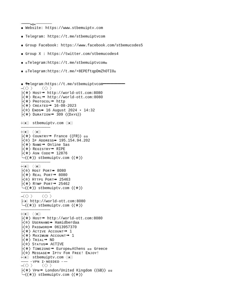 x150 Xtream M3u Play | PDF