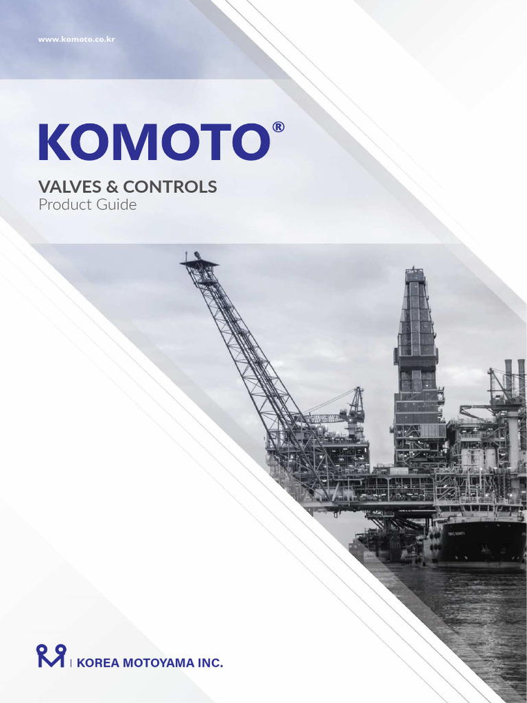 KOMOTO General Catalog | PDF | Valve | Actuator