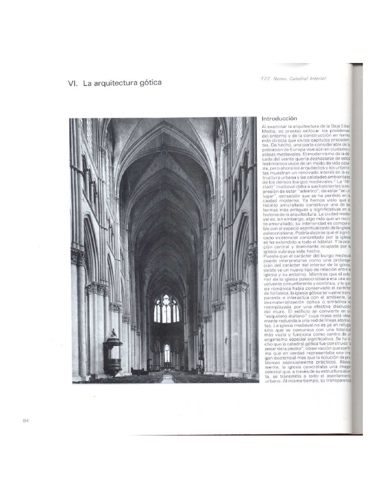 Norberg Schulz Periodo Gotico | PDF