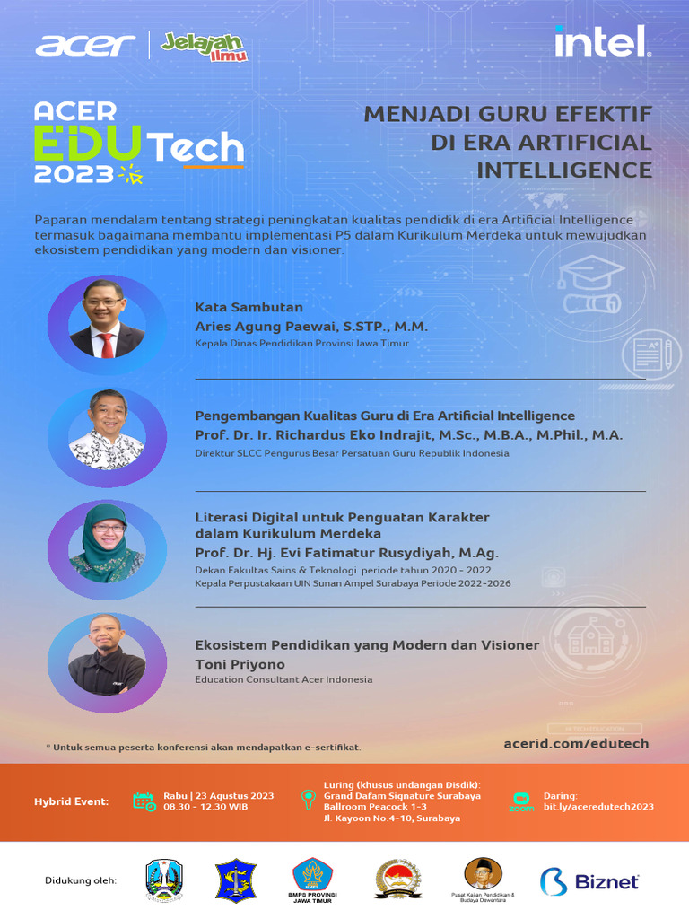 E Flyer EduTech Jawa Timur - Link | PDF