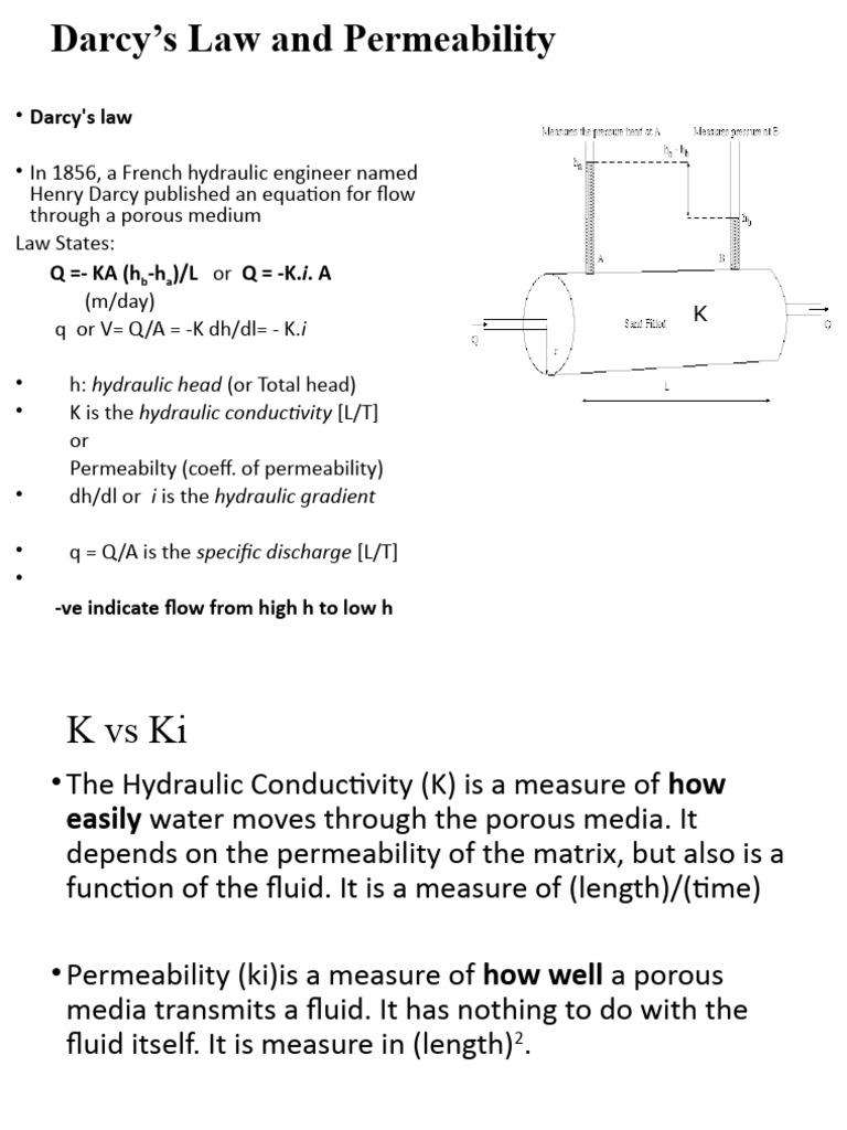 Darcys Law 4 Pdf