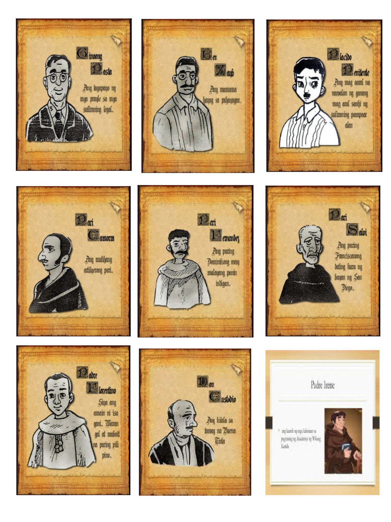 Characters of El Fili | PDF