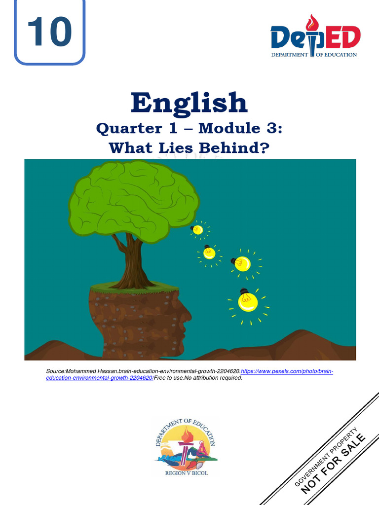Q1.3 English10 Revised-Module | PDF