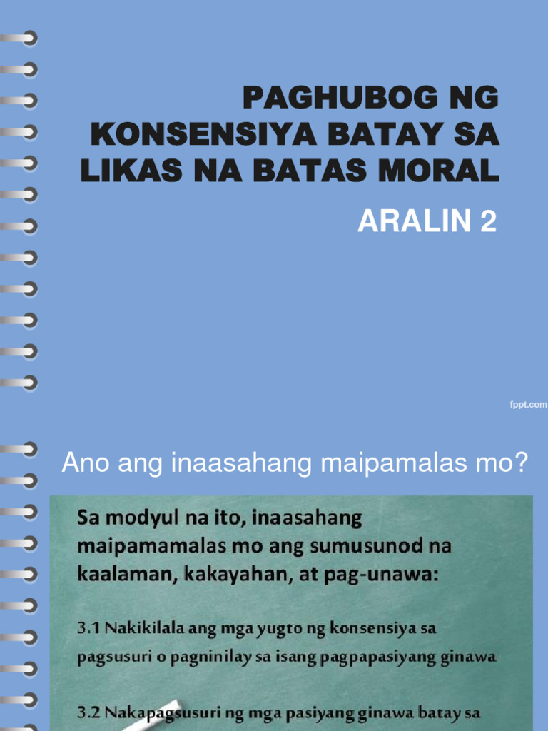 Esp 10 - Aralin 3 - Paghubog NG Konsensiya | PDF