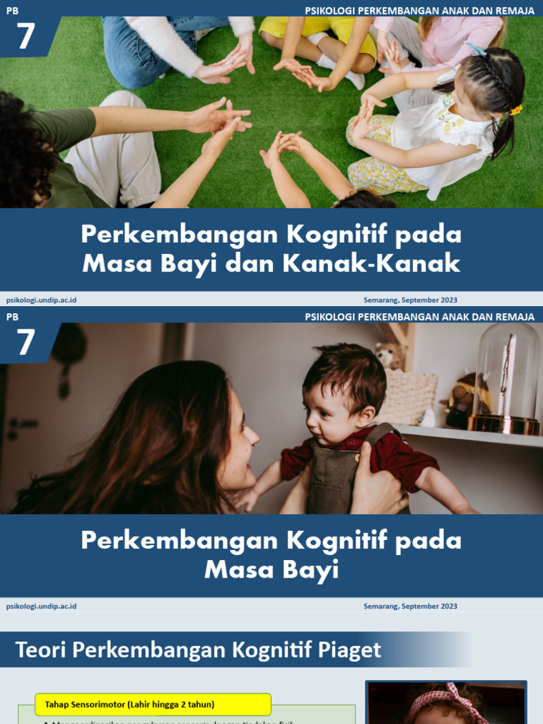 PB7 - PPAR - Perkembangan Kognitif Pada Masa Bayi Dan Kanak-Kanak ...