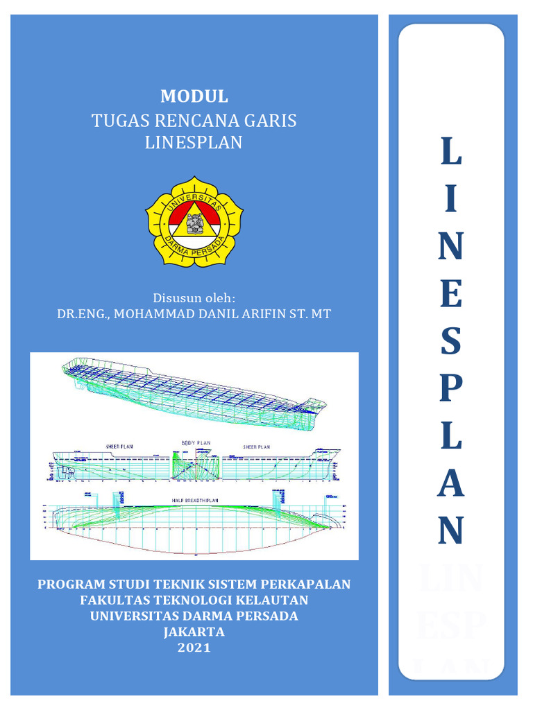Modul Tugas Rencana Garis (Linesplan) | PDF