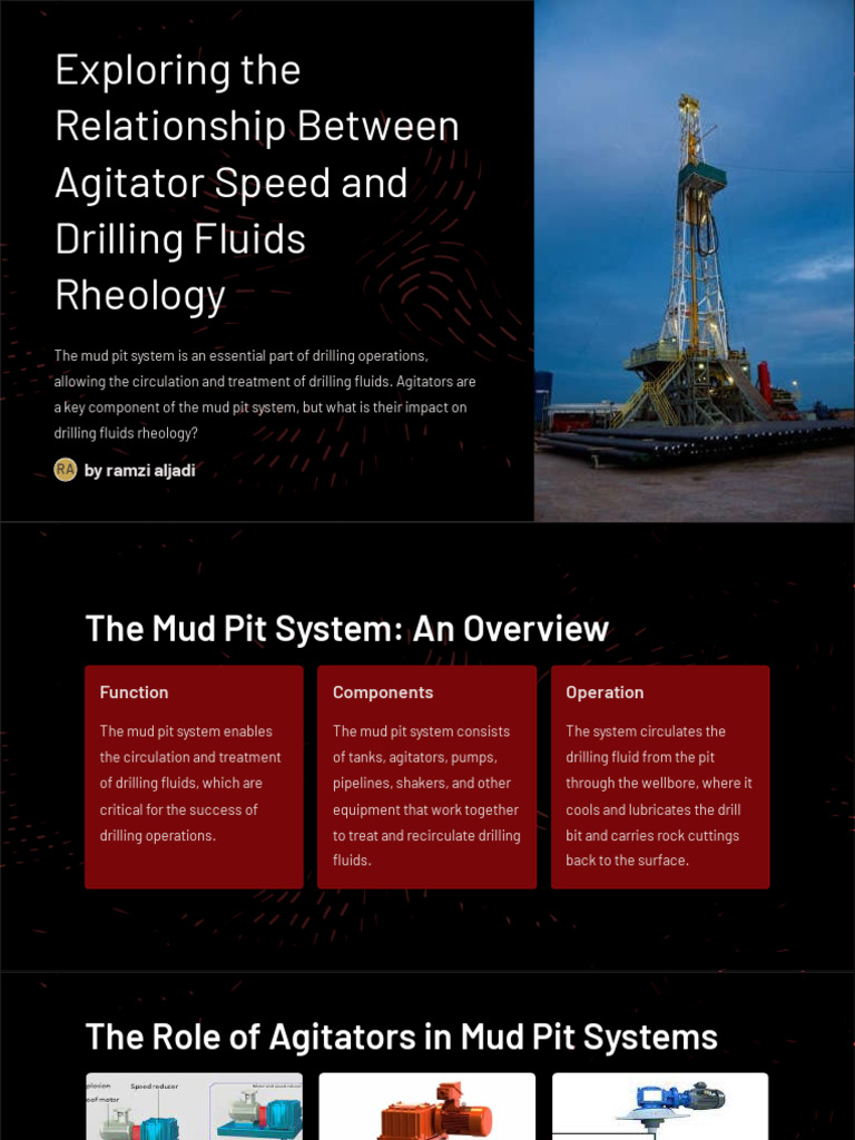 Agitator Speed and Drilling Fluids Rheology 1686390783 | PDF | Rheology ...