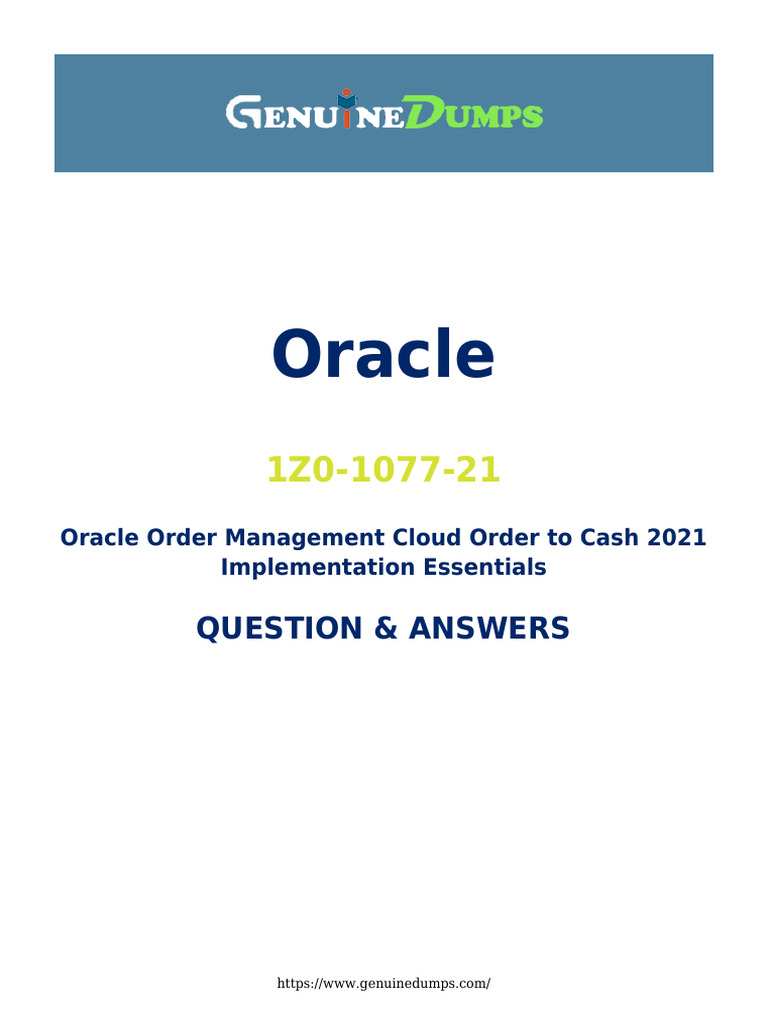 Oracle: Question & Answers | PDF
