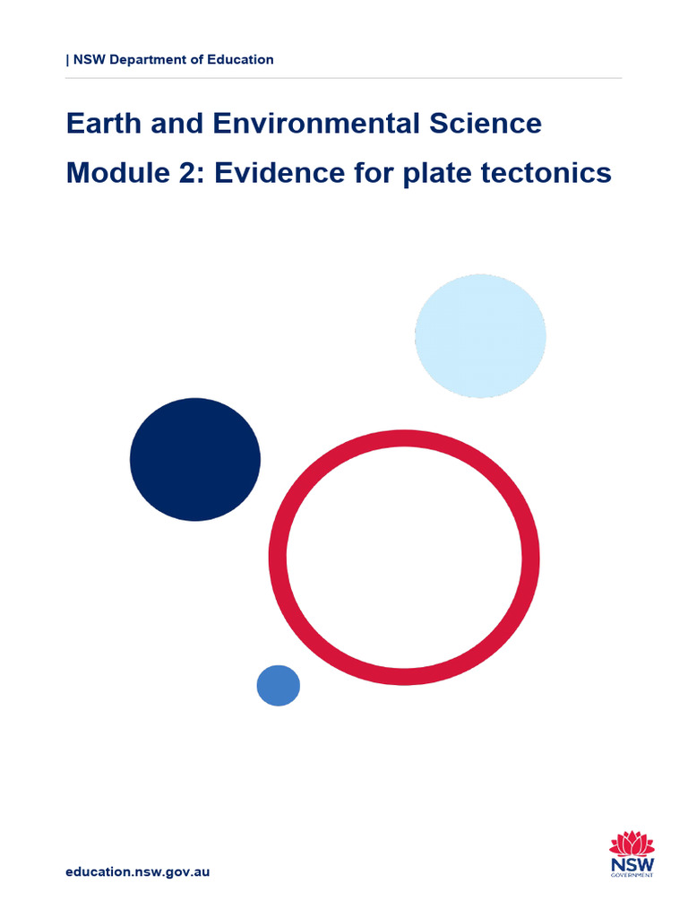 Science s6 Ees Module 2 Evidence For Plate Tectonics | PDF