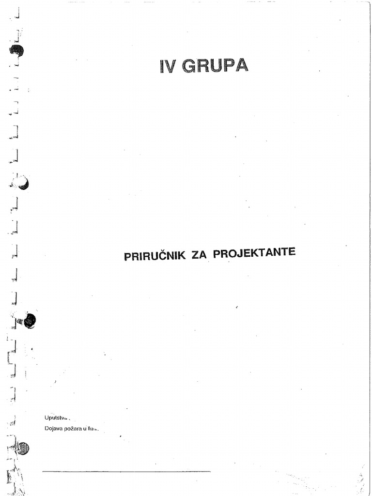 Prirucnik Za Projektante | PDF