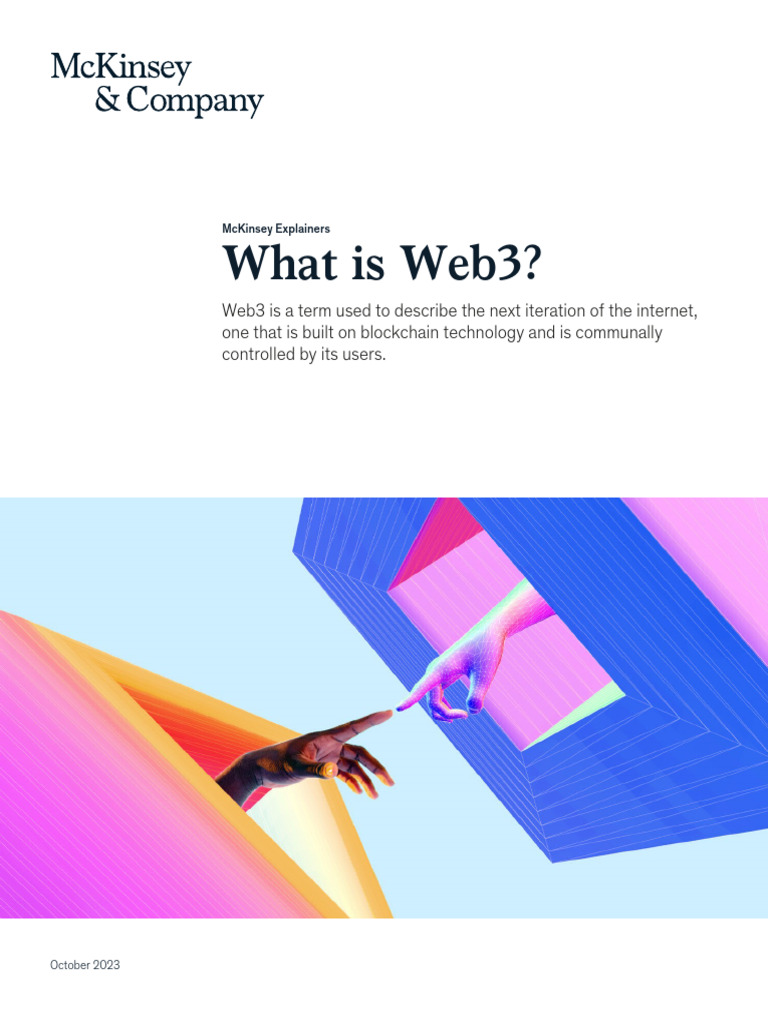 McKinsey - What Is Web3 | PDF