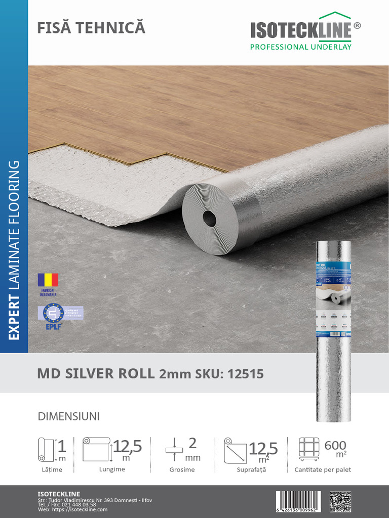 Fisa Tehnica Expert MD Silver Roll 2mm | PDF