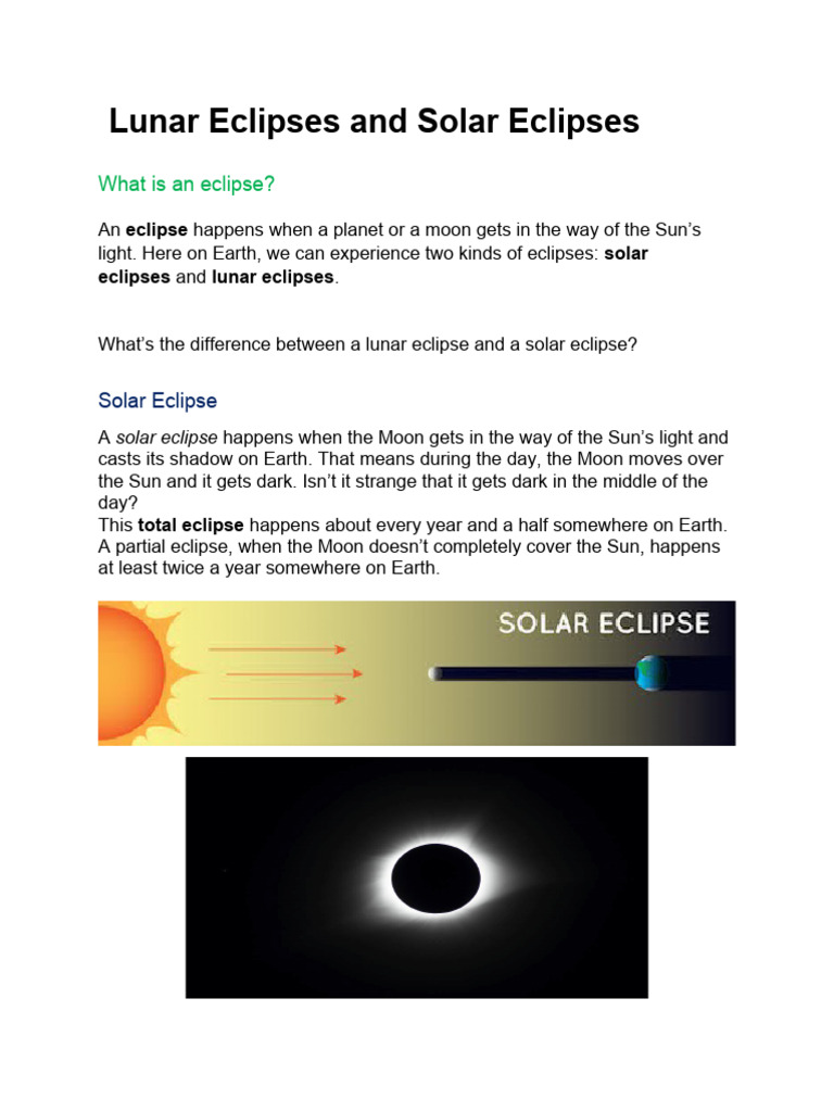 Eclipses | PDF