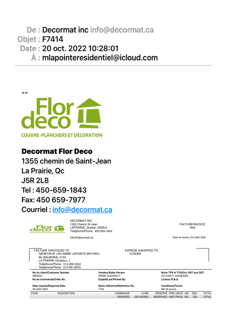 Facture Construction | PDF