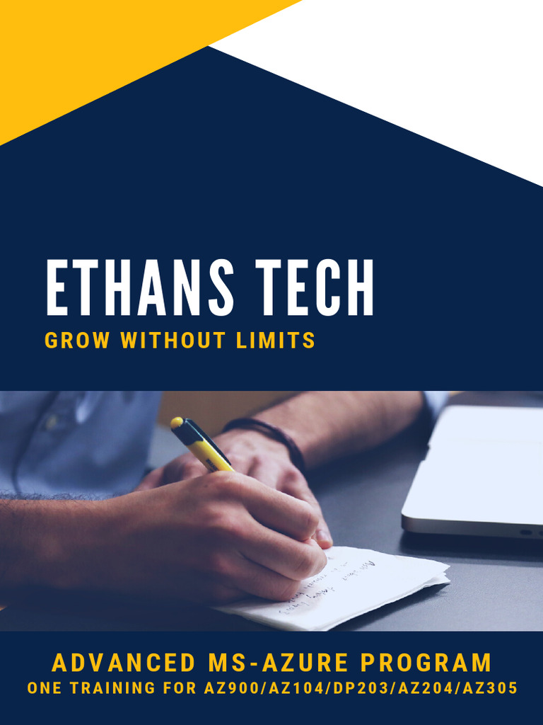 Ethan's MS - Azure Brochure | PDF