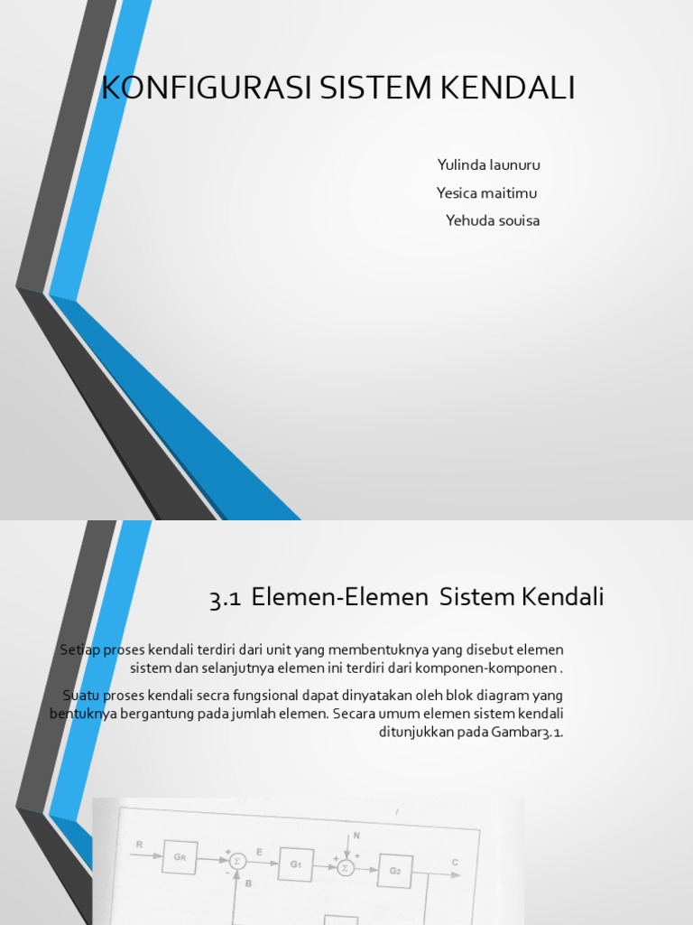 Konfigurasi Sistem Kendali Yuli | PDF