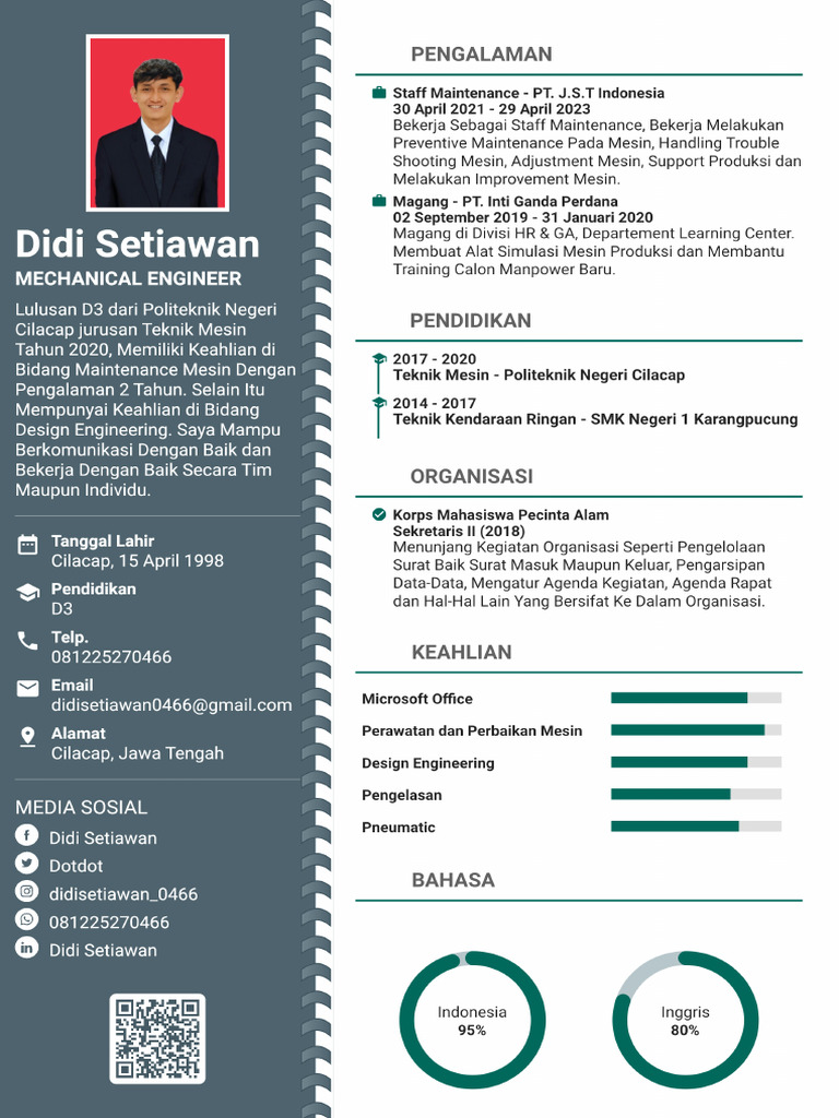 CV Didi Setiawan | PDF