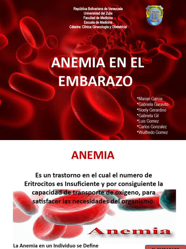 Anemia en El Embarazo | PDF