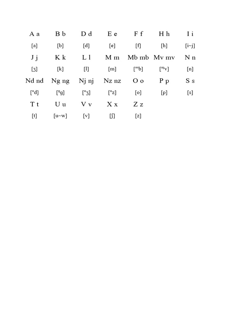 Kimbundu and Mbundu Language Guide | PDF