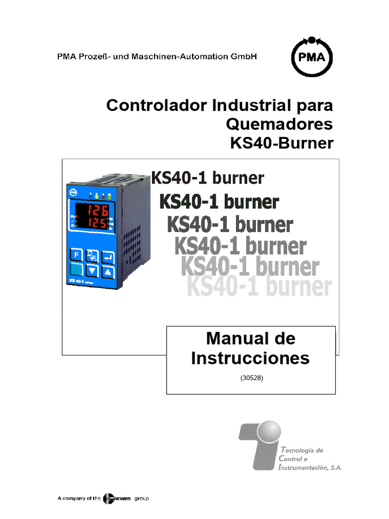 Manual de Instrucciones KS40-Burner | PDF