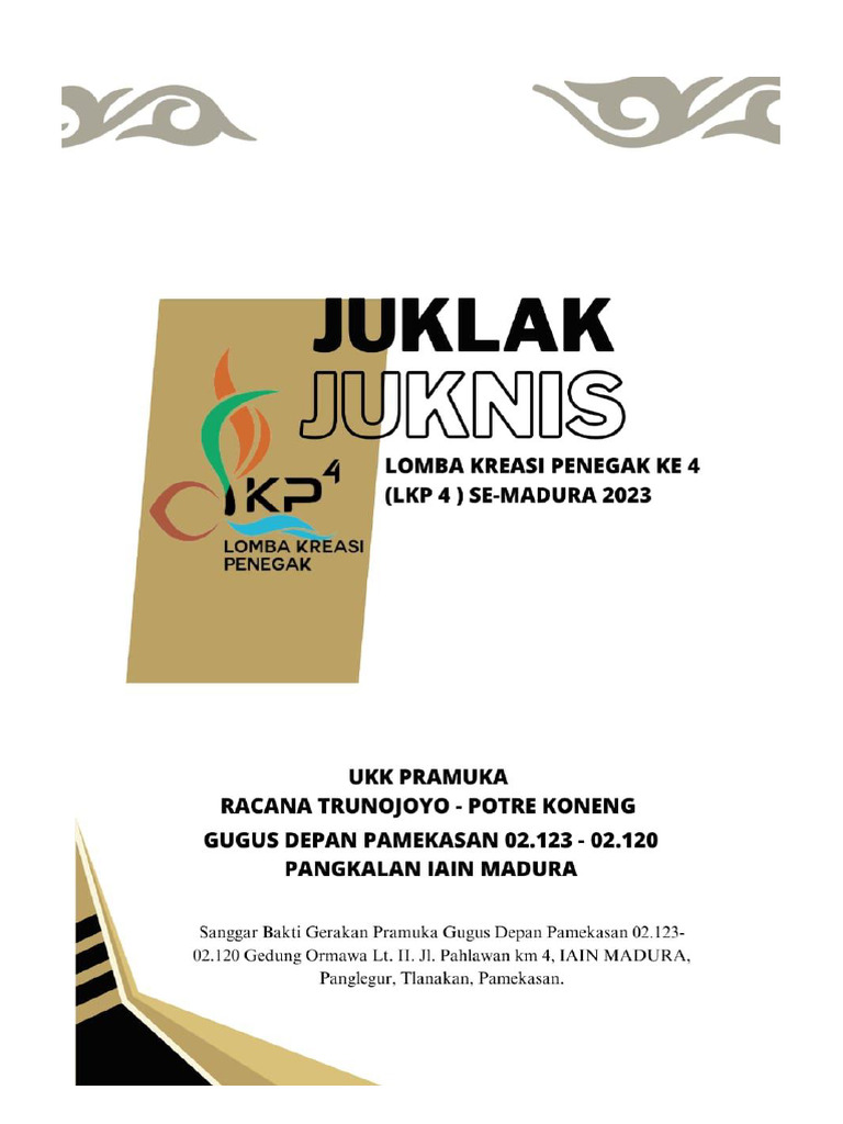 Juklak-Juknis LKP 4 2023 REV | PDF