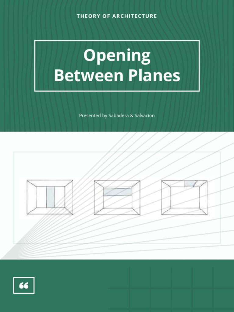 Opening Between Planes | PDF