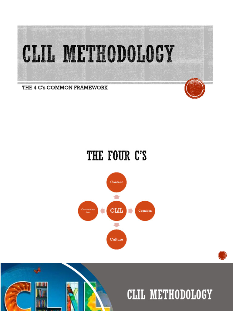 1 Sesión. CLIL METHODOLOGY The 4 C's | PDF