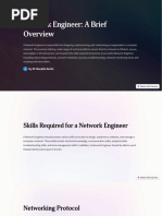 Network Engineer Roadmap | PDF