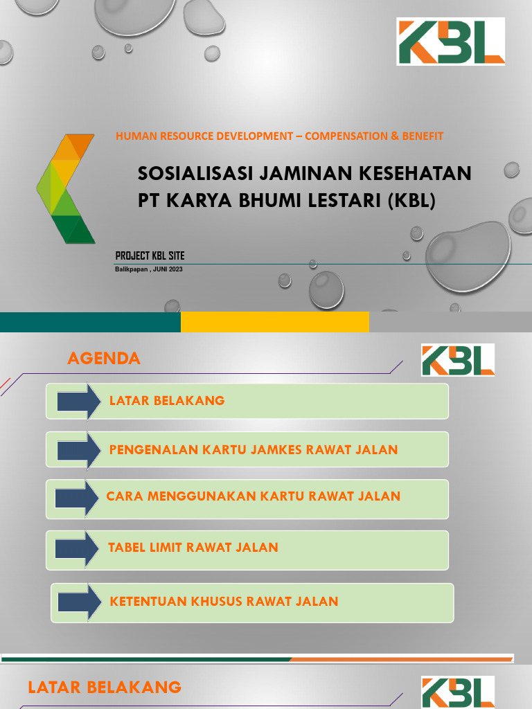 Sosialisasi Rawat Jalan Hi KBL - 2023 | PDF