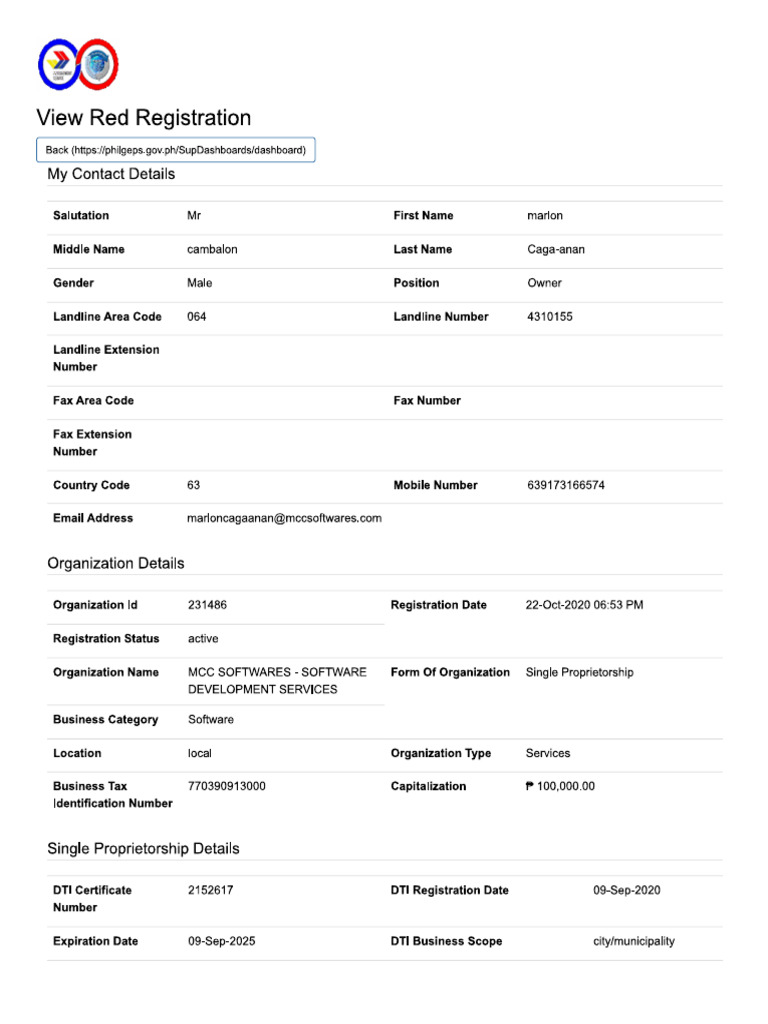 Phil GEPS | PDF