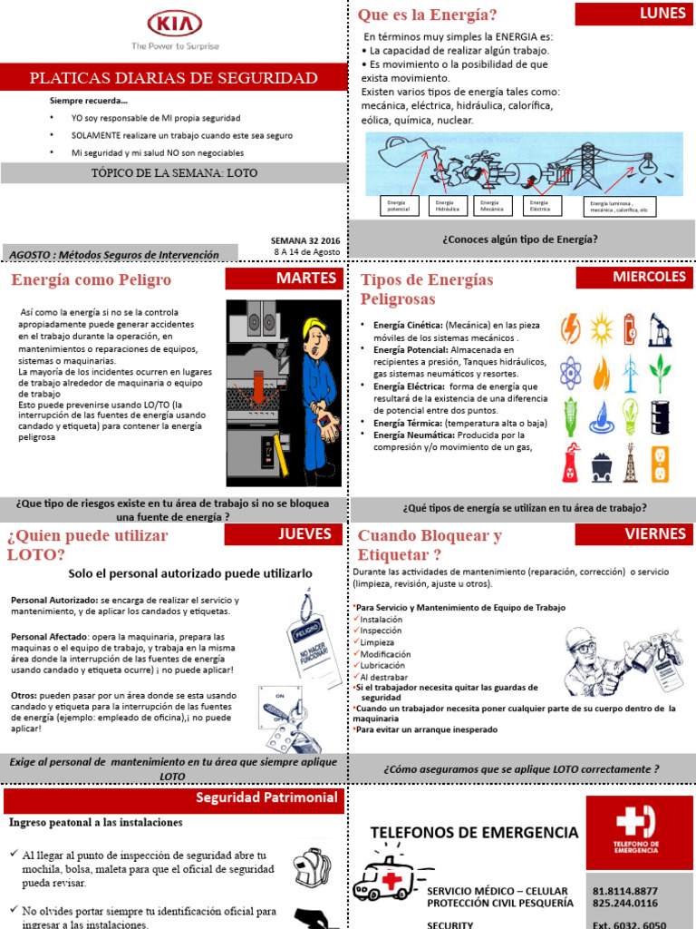 S32 Platicas Diarias de Seguridad 2 | PDF